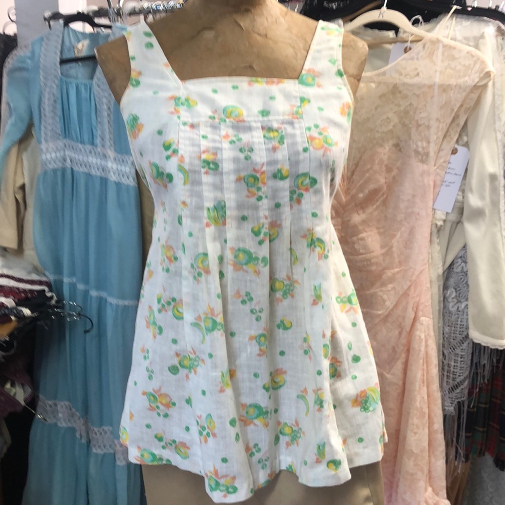 Vintage 70’s- Jeanette Maternites- Babydoll Top - 100… - Gem